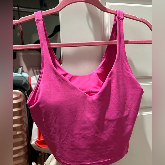 lululemon athletica | Tops | Sonic Pink Align Tank | Poshmark